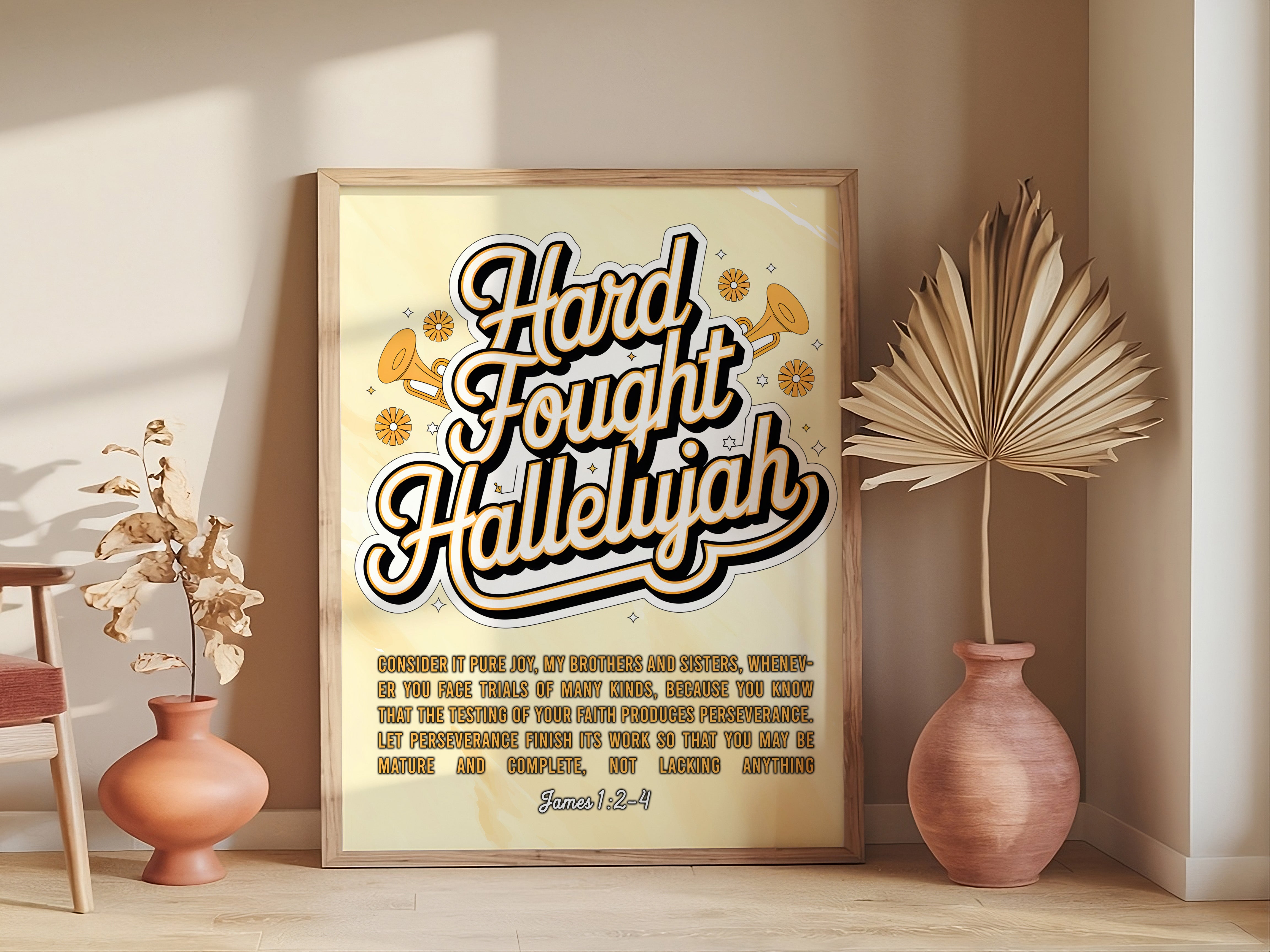 Hard Fought Hallelujah Art - Christian Country Gospel Art, Battle-Test ...